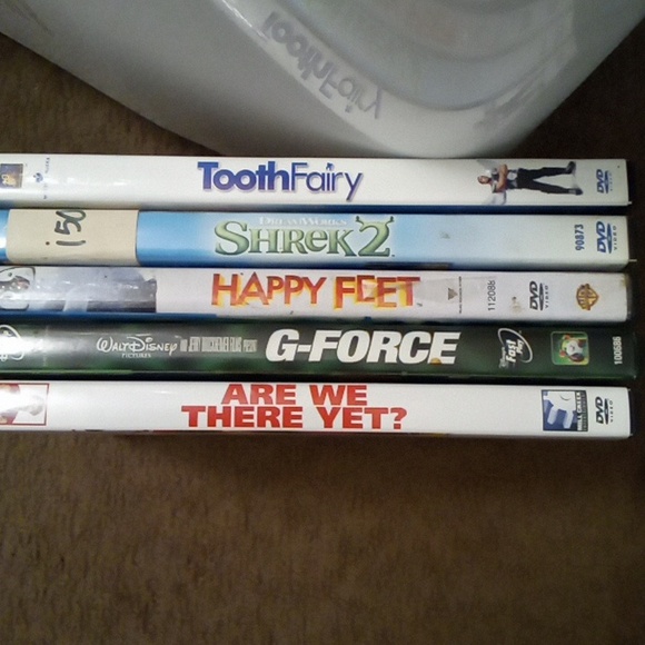 Media | 5 Dvd Bundle Family Favorites All Rated Pg | Poshmark